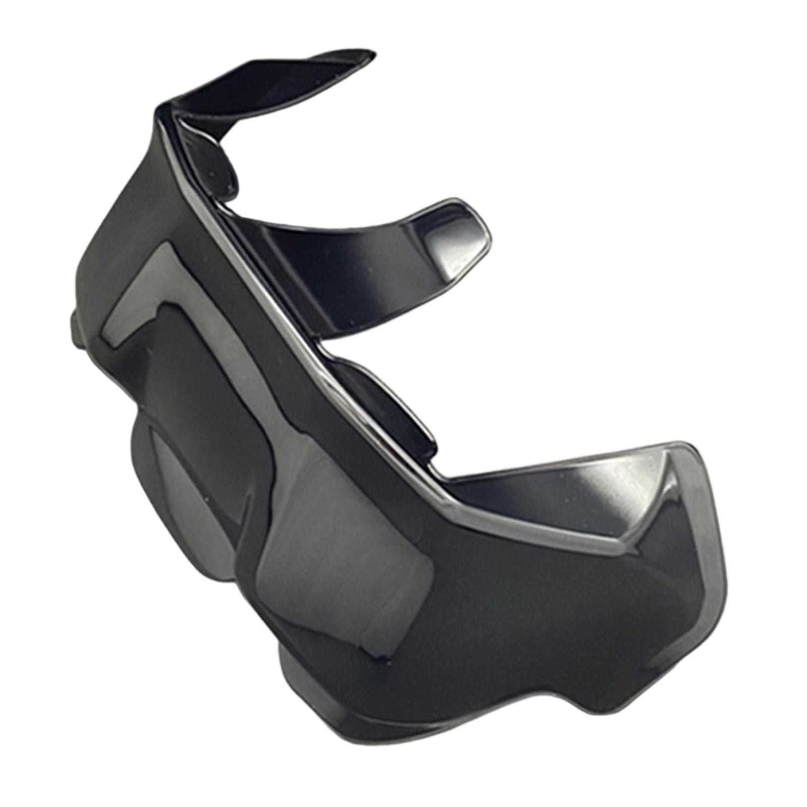 Aerodynamic Motorcycle Helmets Spoiler Trim Lightweight ABS Matter High ...