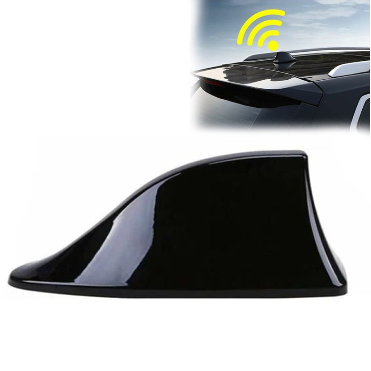 Universal Fit Most Automotive Aerodynamic Shark Fin Antenna, Durable ...