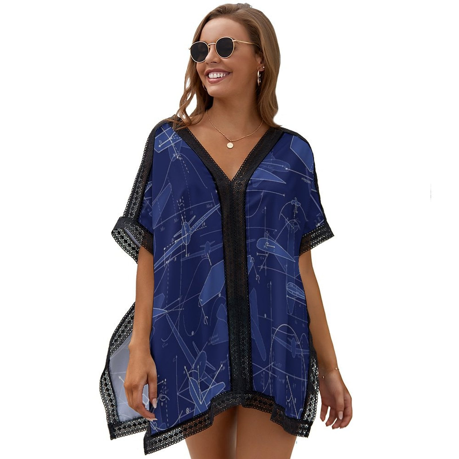 Aerodynamics Women's Swimsuit Coverup Summer Beach Cover Up Bathing ...