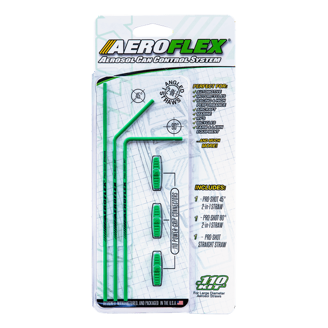 Aeroflex .110 Aerosol Spray Can Replacment Straw Combo Kit For WD-40 ...