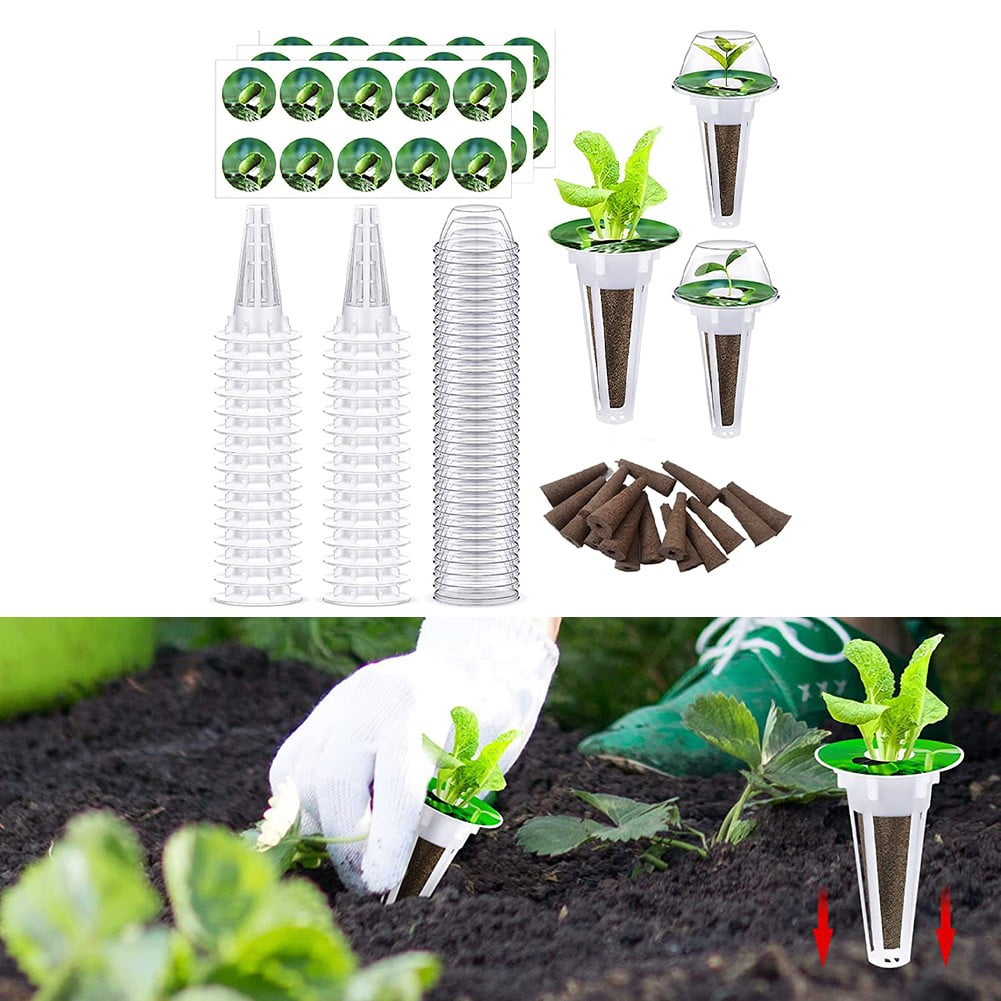 Aerogarden Plant-Hydroponics Soilless Grow Sponges+Planting Basket Kit ...