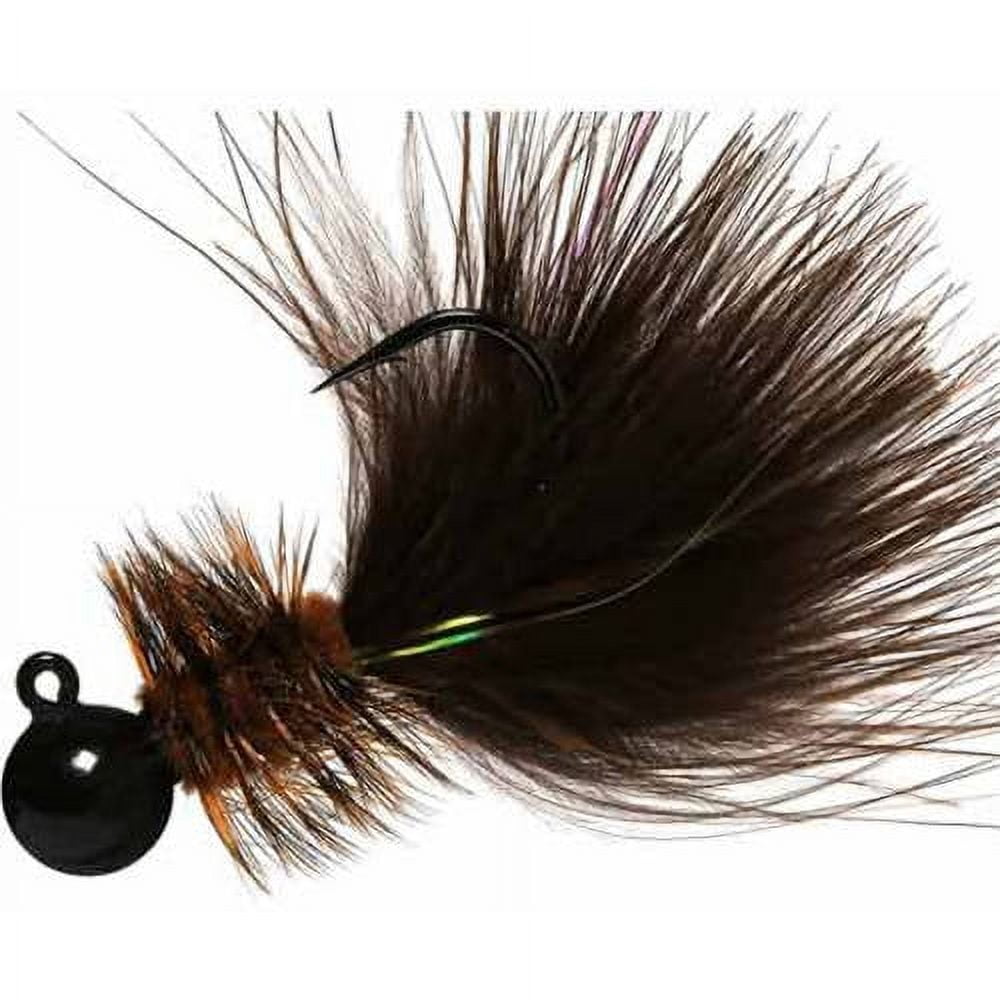Aerojig Woolly Bugger Jig 1/8 Brown - Walmart.com