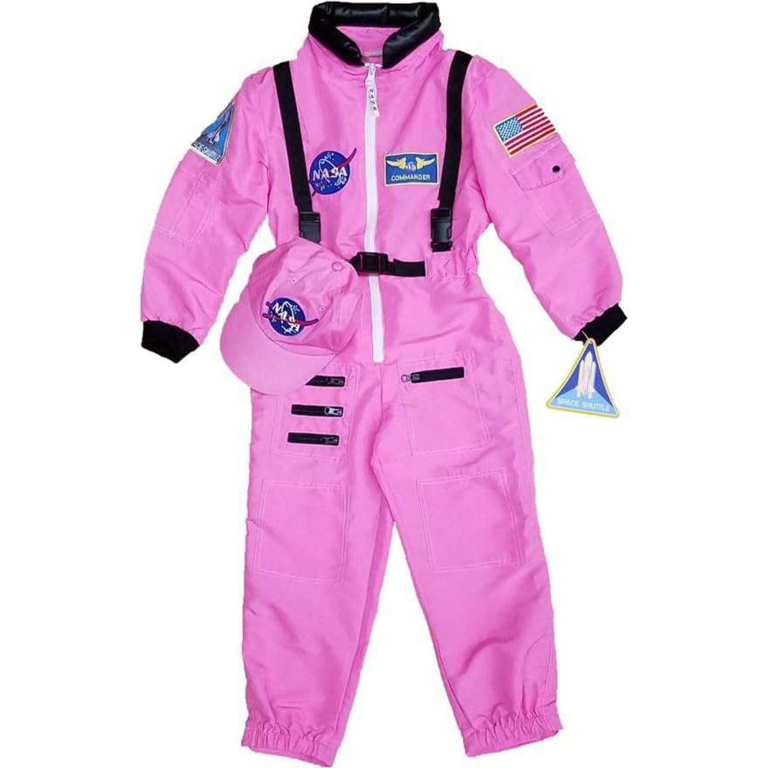 Aeromax Industries Nasa Astronaut Pink Jumpsuit Get Real Gear Dress Up ...