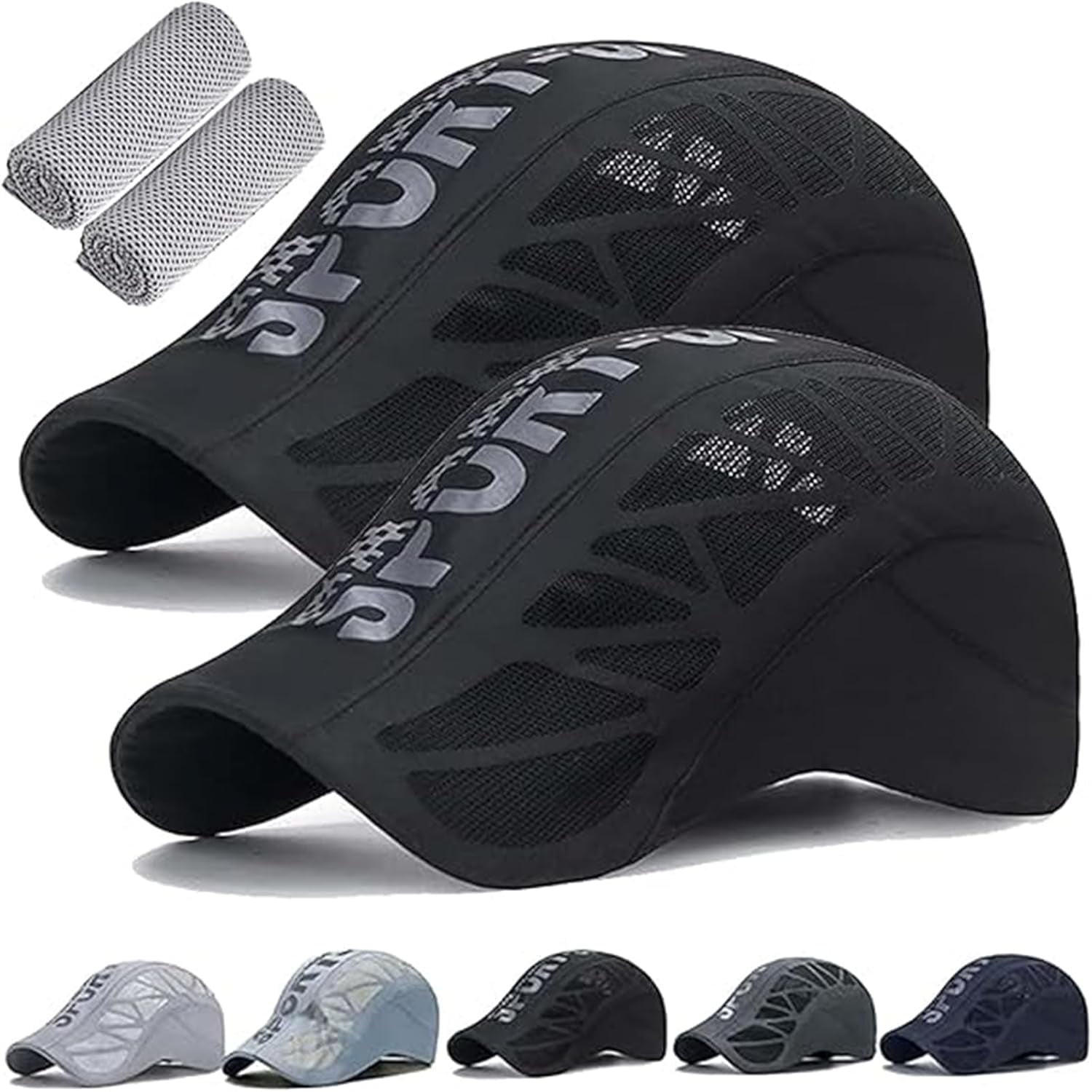 Aeromesh Sport Cap, Breathable Mesh Baseball Cap, Lightweight Quick-Dry ...