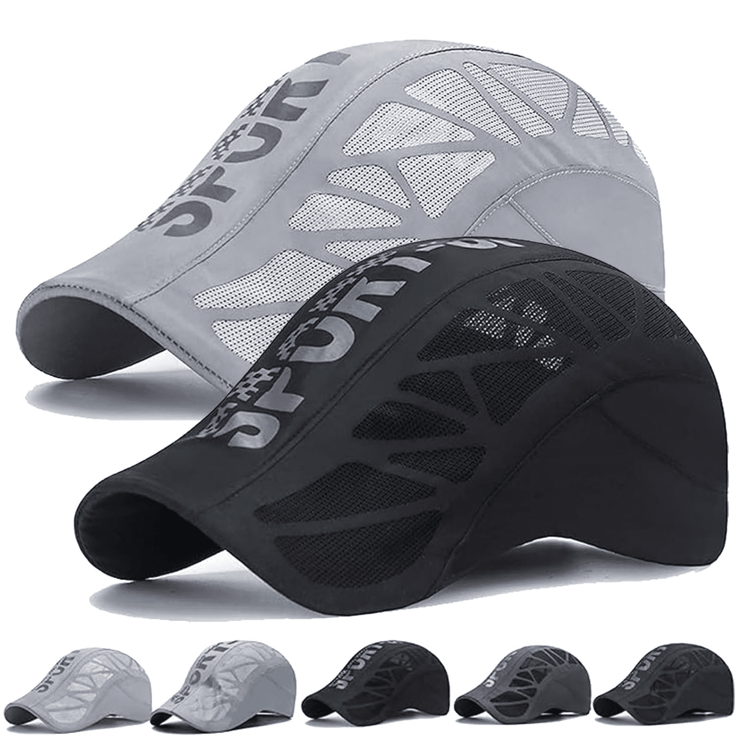 Aeromesh Sport Cap,Breathable Mesh Baseball Cap,Lightweight Quick-Dry ...