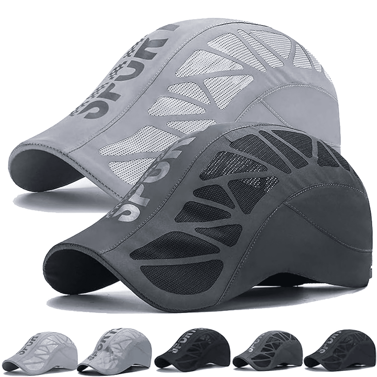 Aeromesh Sport Cap,Breathable Mesh Baseball Cap,Lightweight Quick-Dry ...