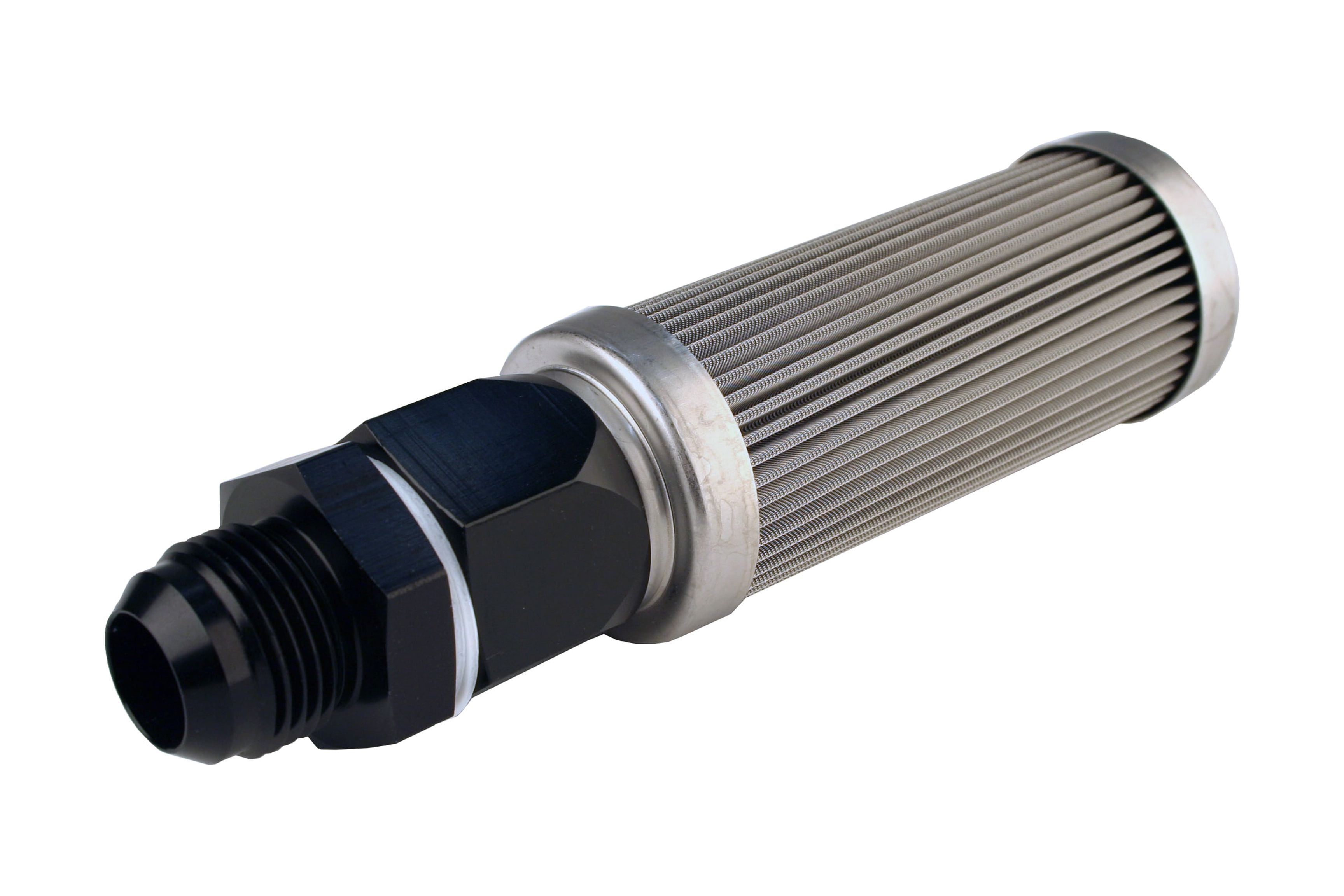 Aeromotive 12613 Fuel Filter, Bulkhead, AN-12, 100 Micron Stainless ...