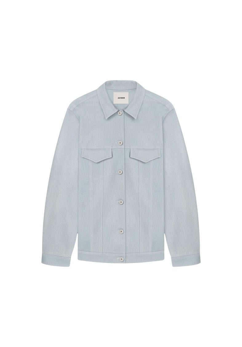 Aeron Lionel - Denim Effect Leather Overshirt (Women's) - Walmart.com