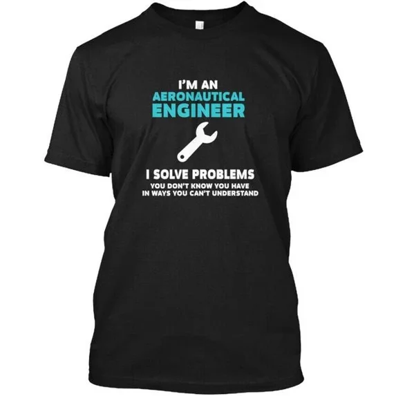 Aeronautical Engineer T-Shirt Made in the USA Size S to 5XL - Walmart.com