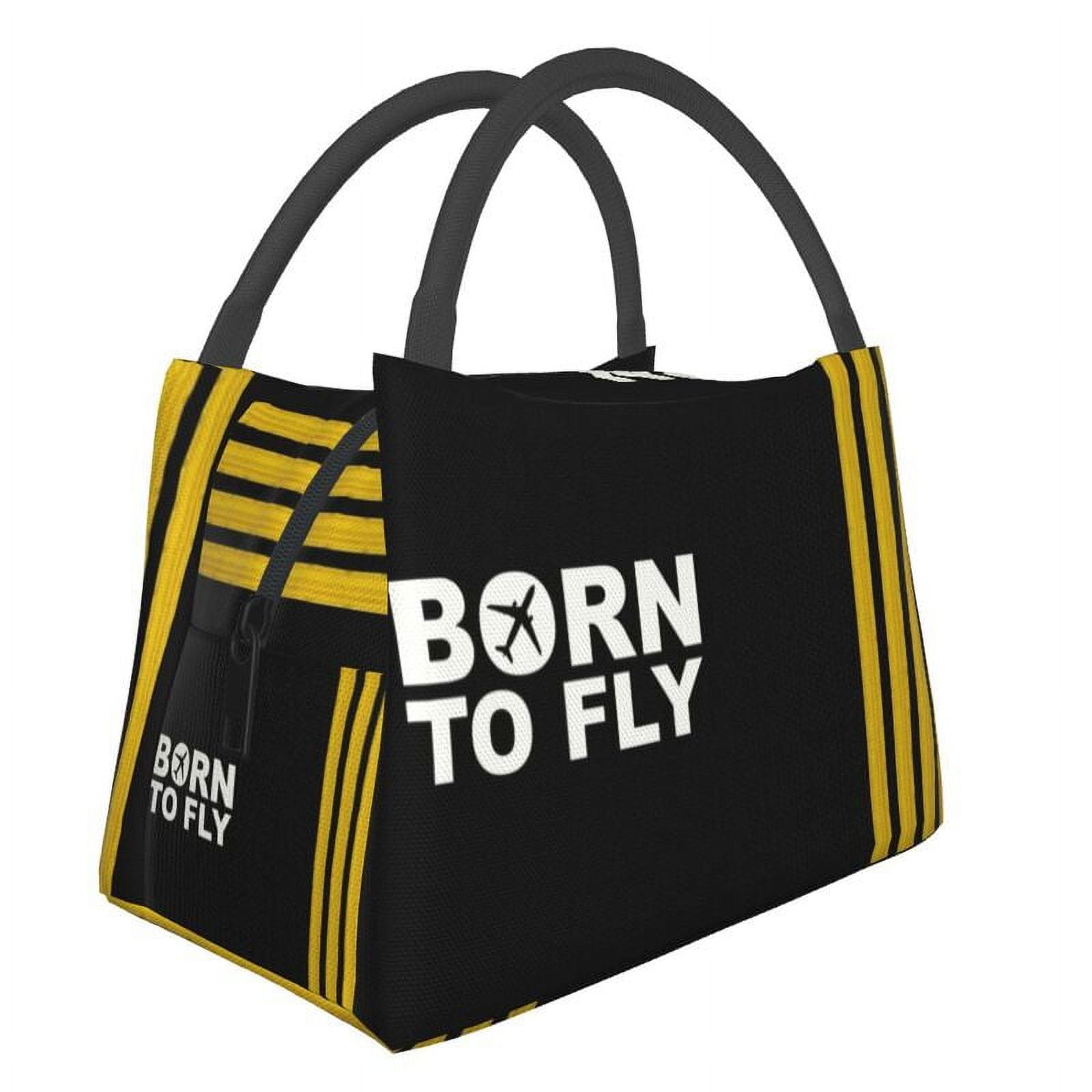 Aeroplanes Flight Pilot Portable Lunch Boxes Women Multifunction ...