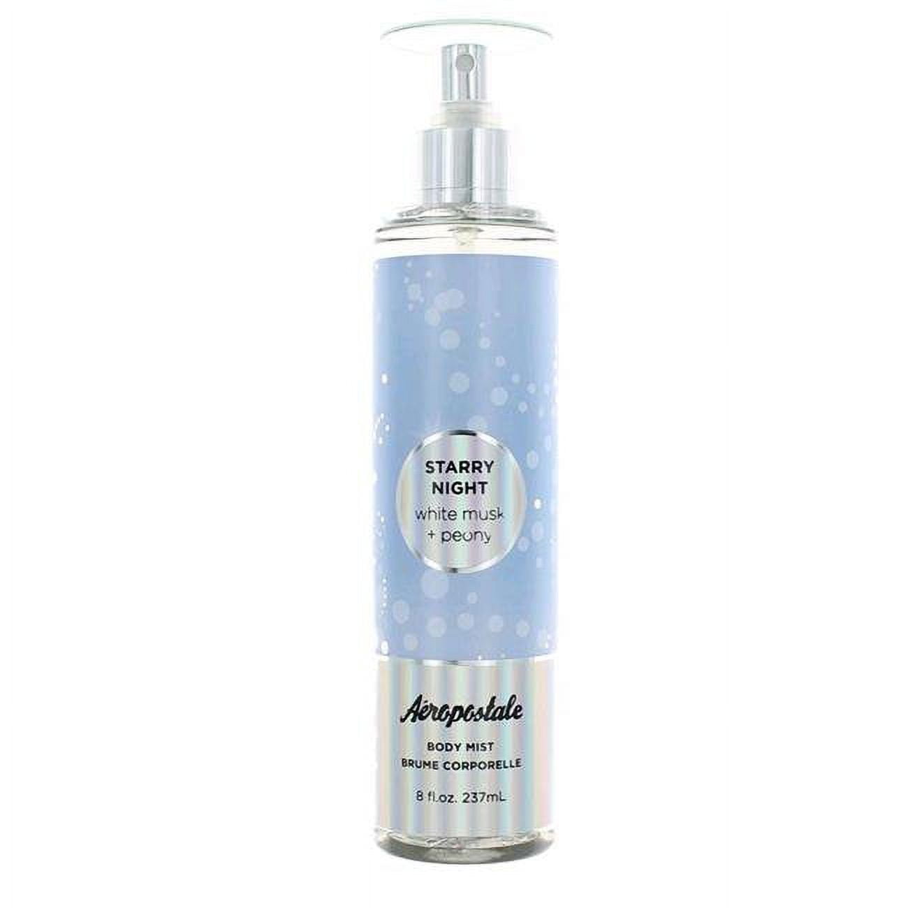 Aeropostale Starry Night Body Mist Spray Perfume for Women, White Musk ...