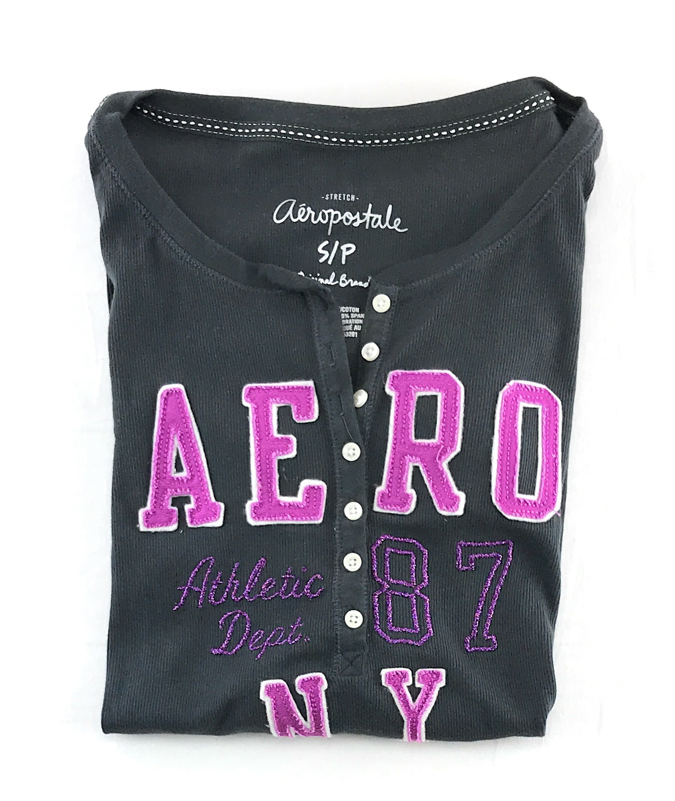 Aeropostale Henley Long Sleeve