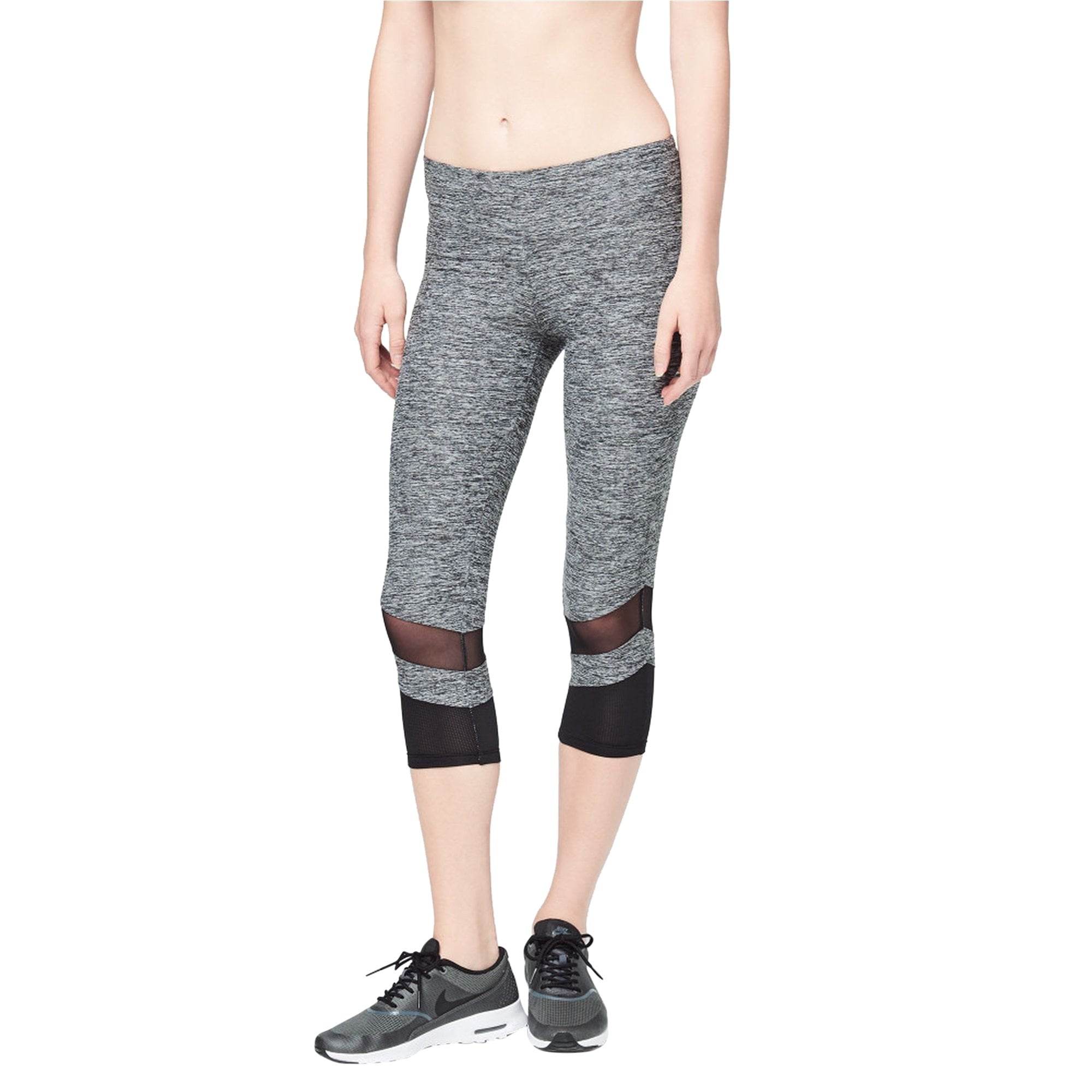 Aeropostale Womens Mesh Casual Leggings, Grey, Juniors, Medium ...