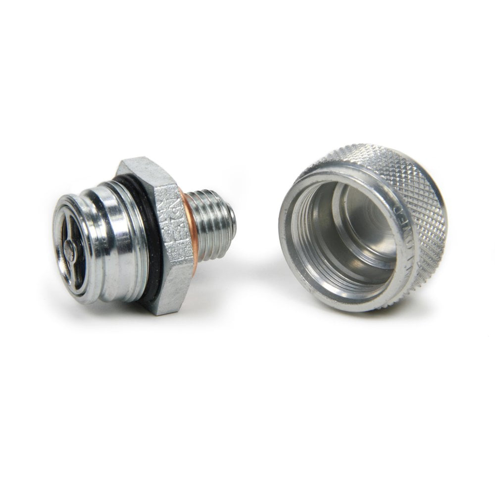 Aeroquip Fcm3136 Quick Drain Oil Pan Coupling Fits select: 1983-1996 ...