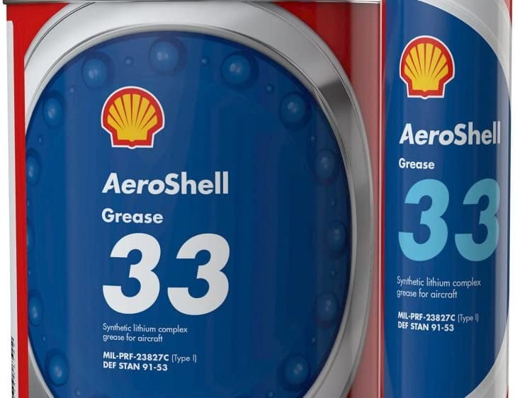 Aeroshell - 33 Airframe Grease, 14oz, MIL-PRF-23827C - Walmart.com