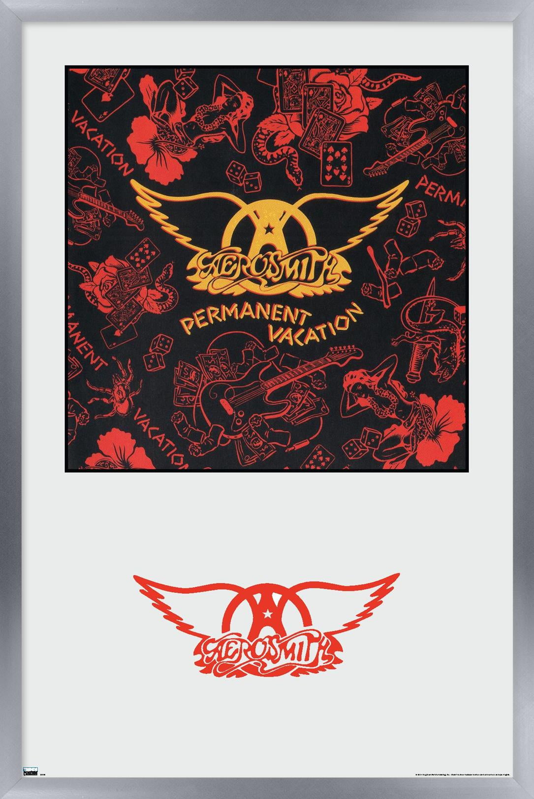 Aerosmith - Permanent Vacation Album Series Wall Poster, 22.375" x 34 ...