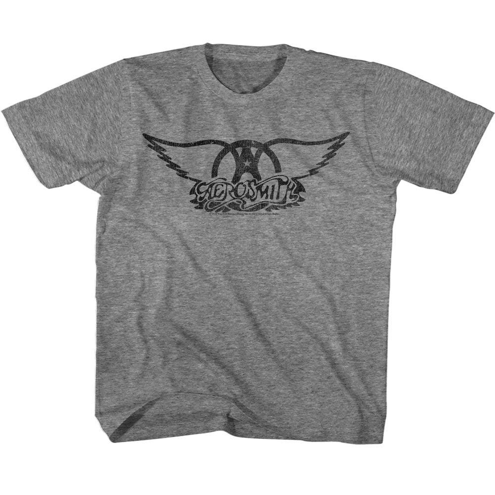 Black Logo Graphite Heather Youth T-Shirt 4T - Walmart.com