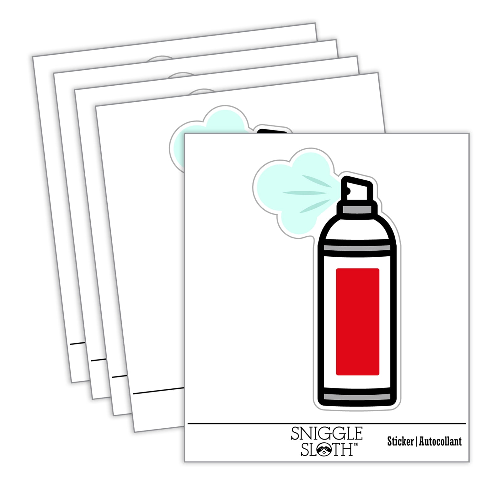 Aerosol Can Spray Paint Hair Spray Car Window Bumper Water Bottle Phone ...