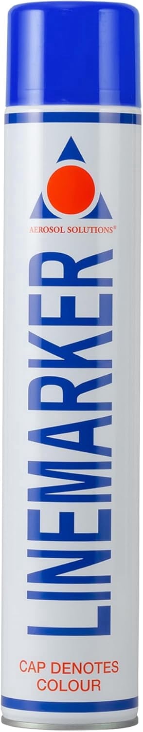 Aerosol Solutions Line Marker Blue 26 Oz | Grass and Road Spray Paint ...