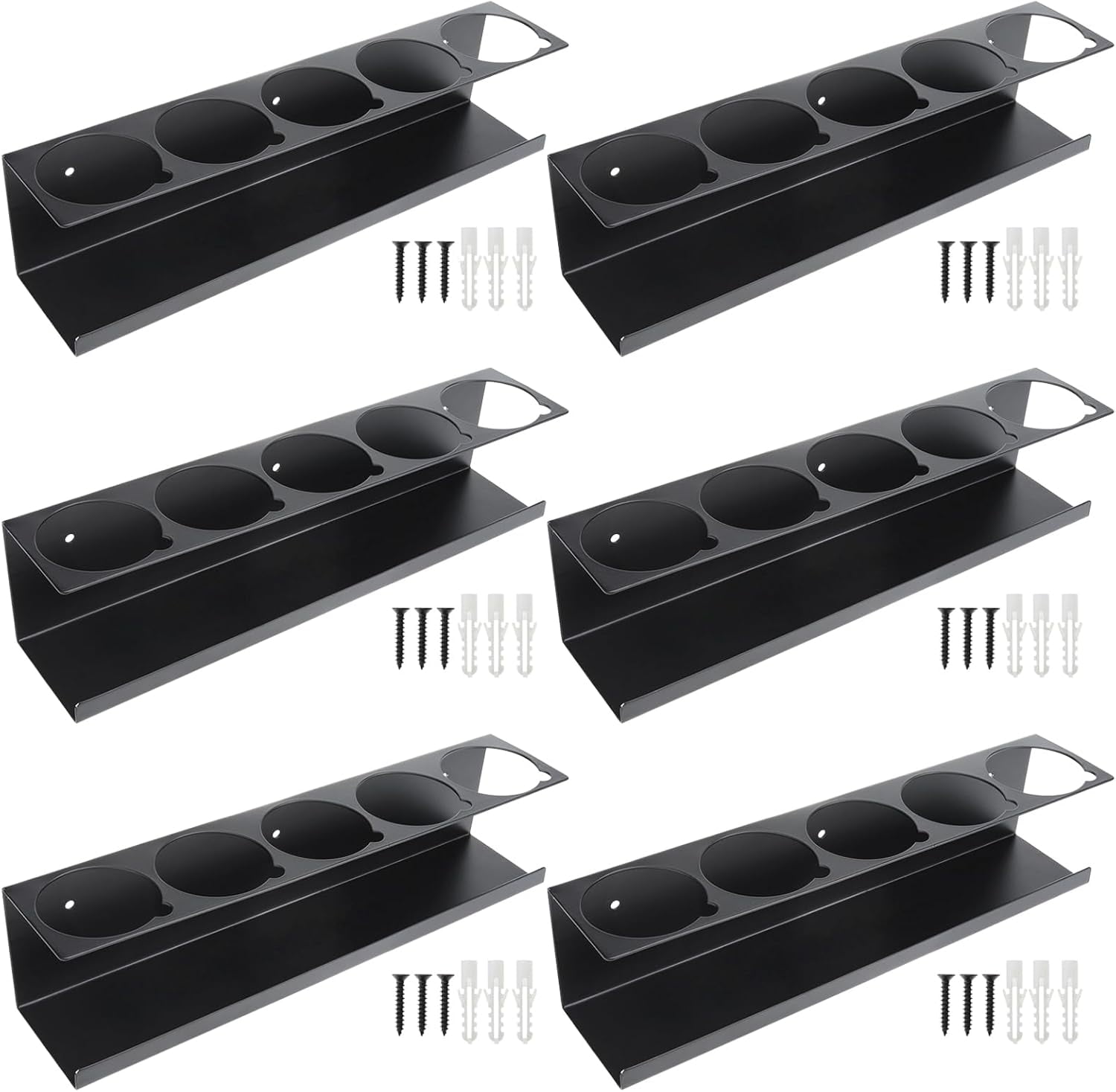 Aerosol Spray Can Holder Rack Organizer for 5 Cans, Spray Bottle Holder ...