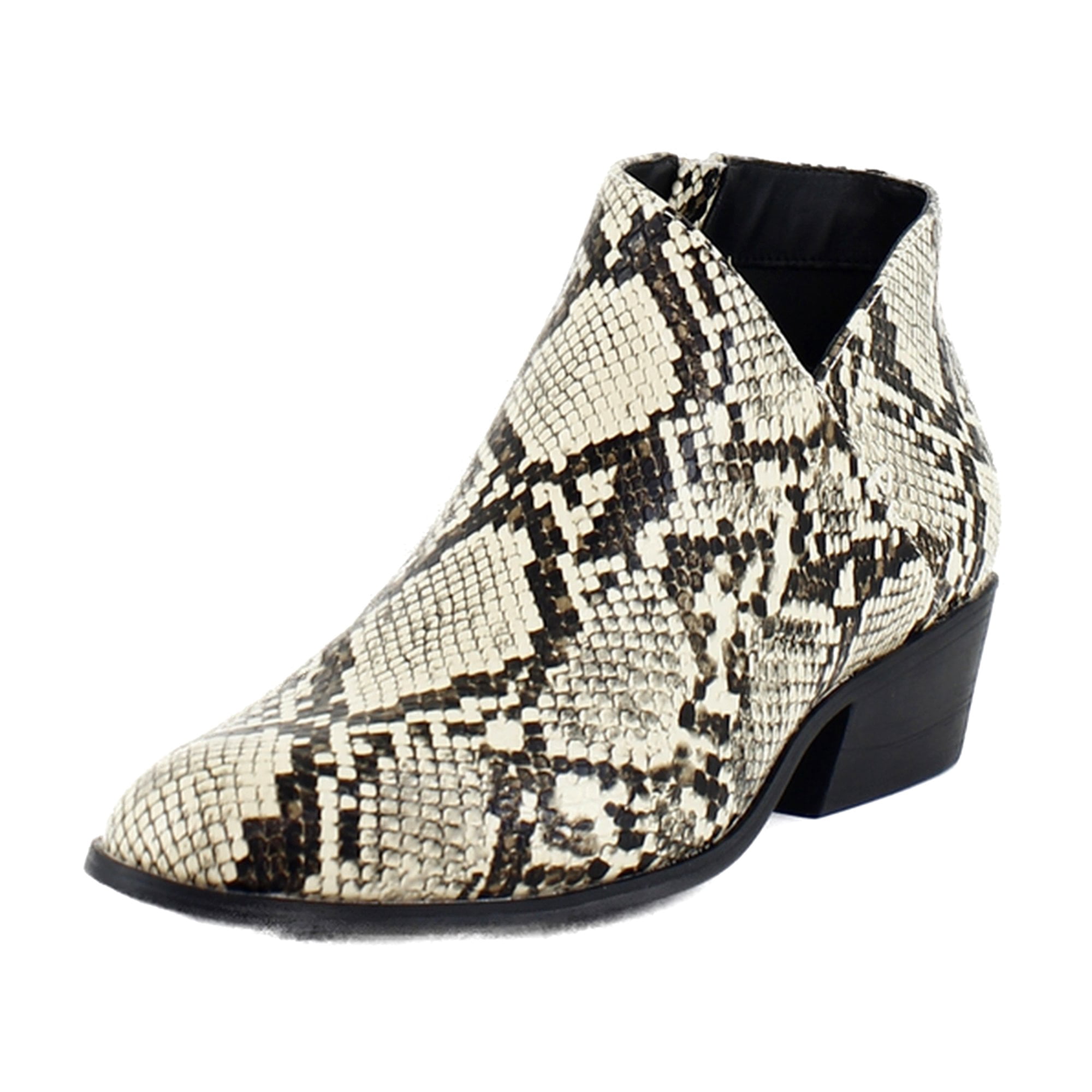 Aerosoles Cayu Women's Boots Natural Printed Snake Pu Size 7 M ...