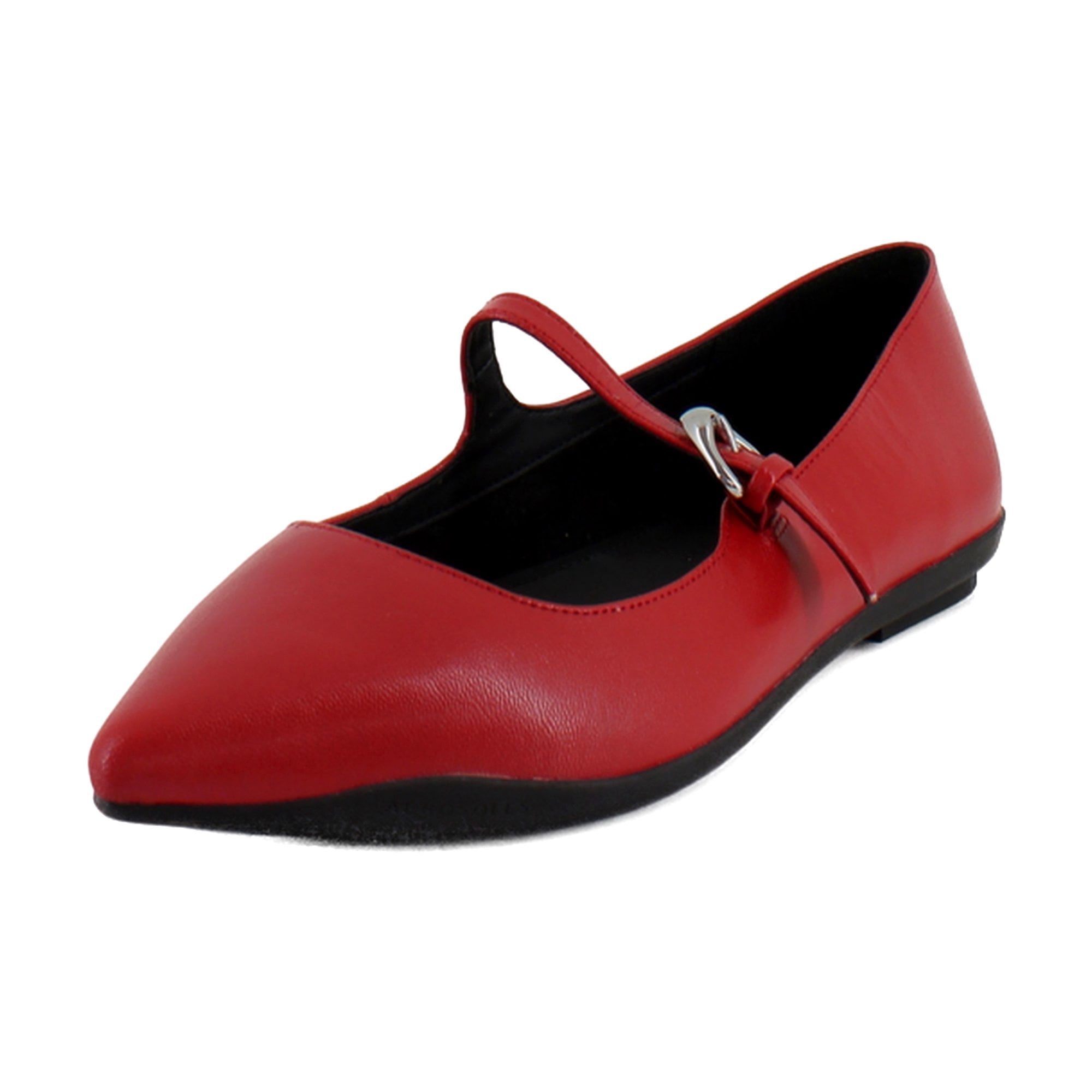 Aerosoles Diva Women's Flats Racing Red Shiny Leather Size 7 M ...