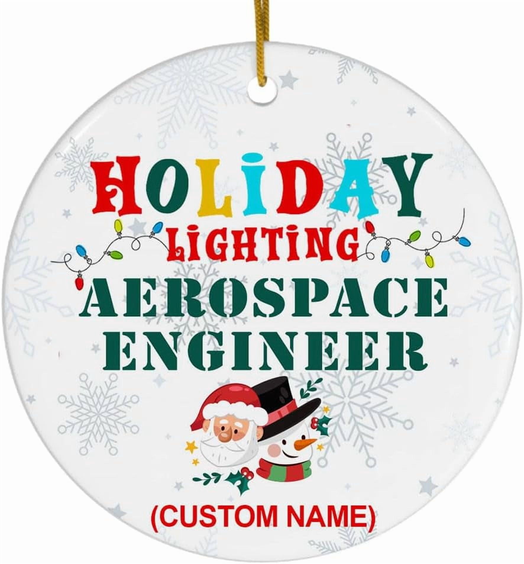 Aerospace Engineer Christmas Ornaments 2025 for Women Friendship ...