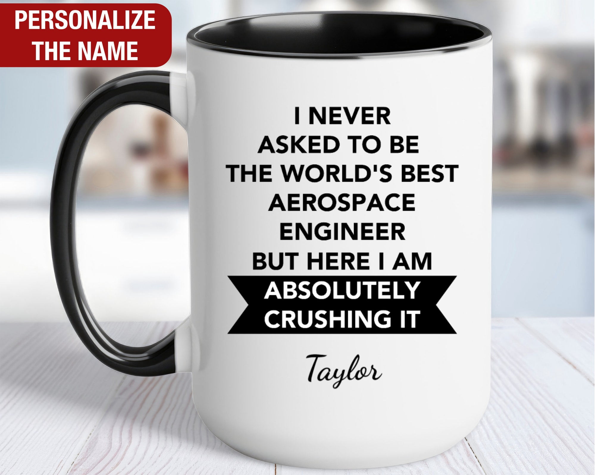 Aerospace Engineer Personalized Mug Worldamp39s Best Aerospace Engineer ...