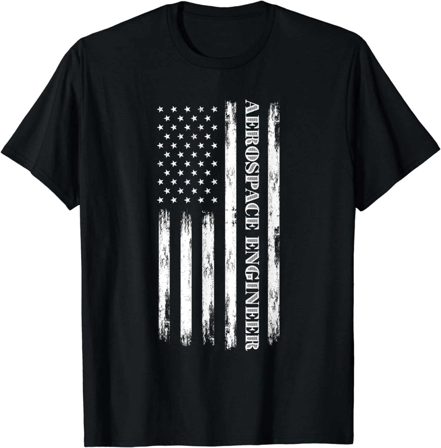 Aerospace Engineer USA Flag Space Science Engineering T-Shirt - Walmart.com