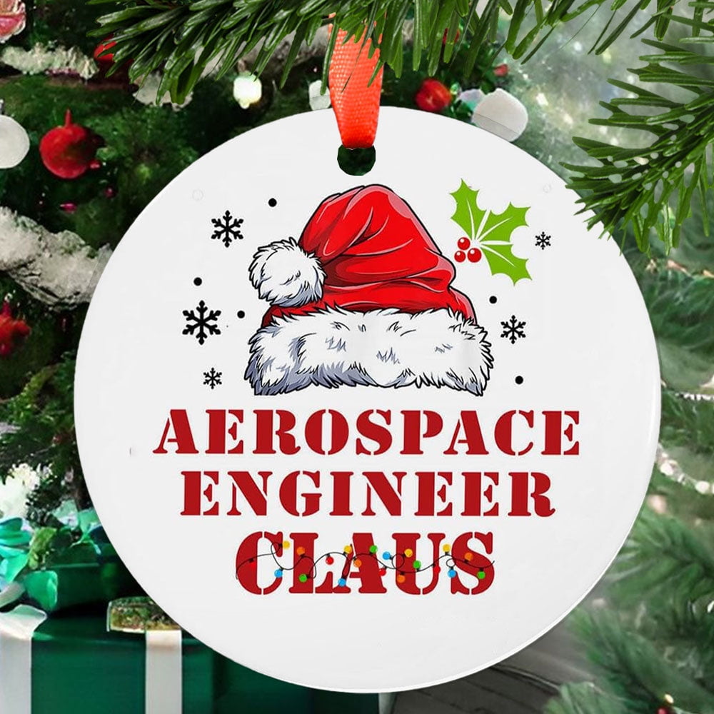 Aerospace Engineer3 Christmas Ornament, Holiday Tree Ornament, Gift for ...