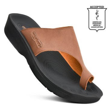 Aerothotic Women's Odal Split Toe Slide Sandals - Walmart.com