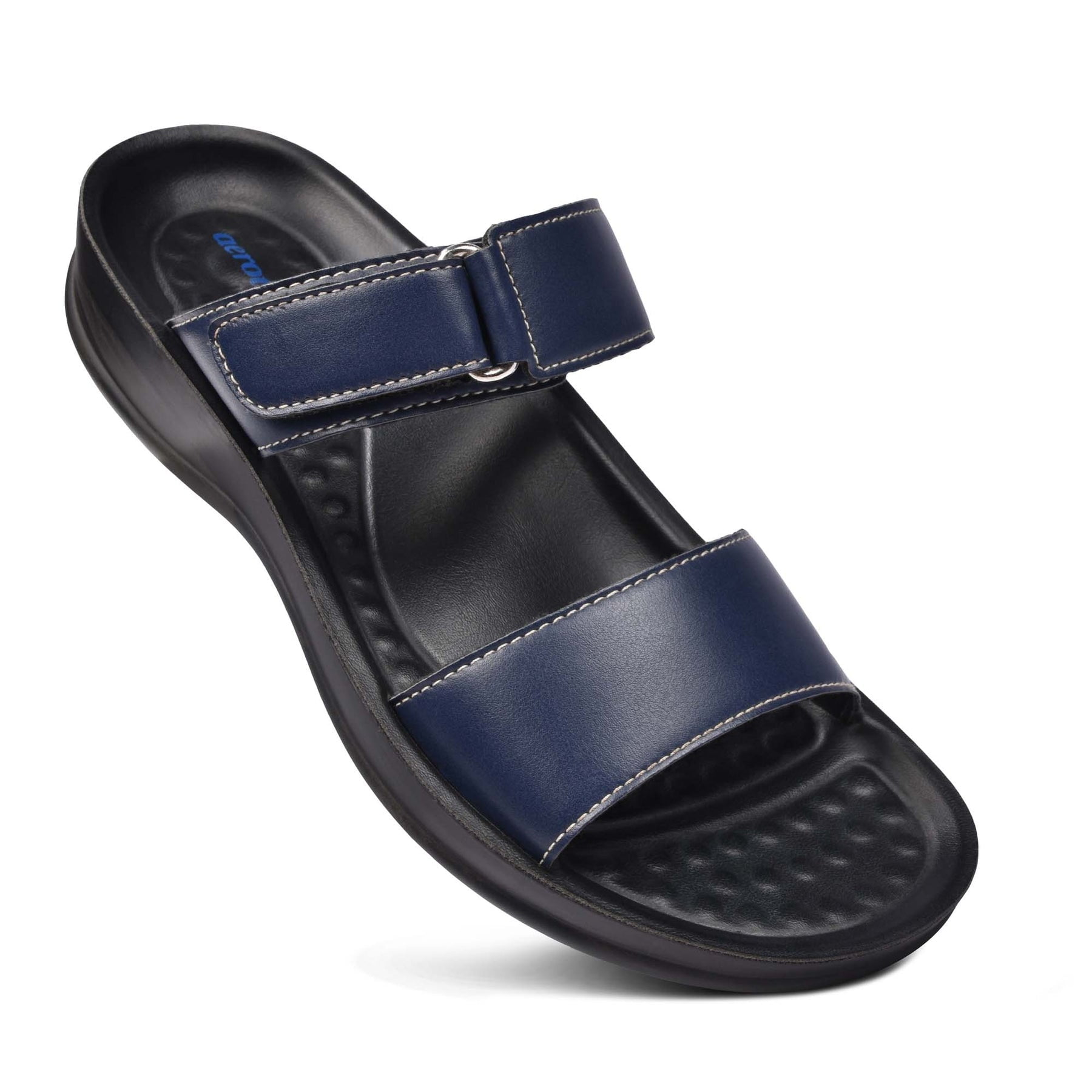 Aerothotic Rustic Women's Hook and Loop Strap Slide Sandals - Walmart.com