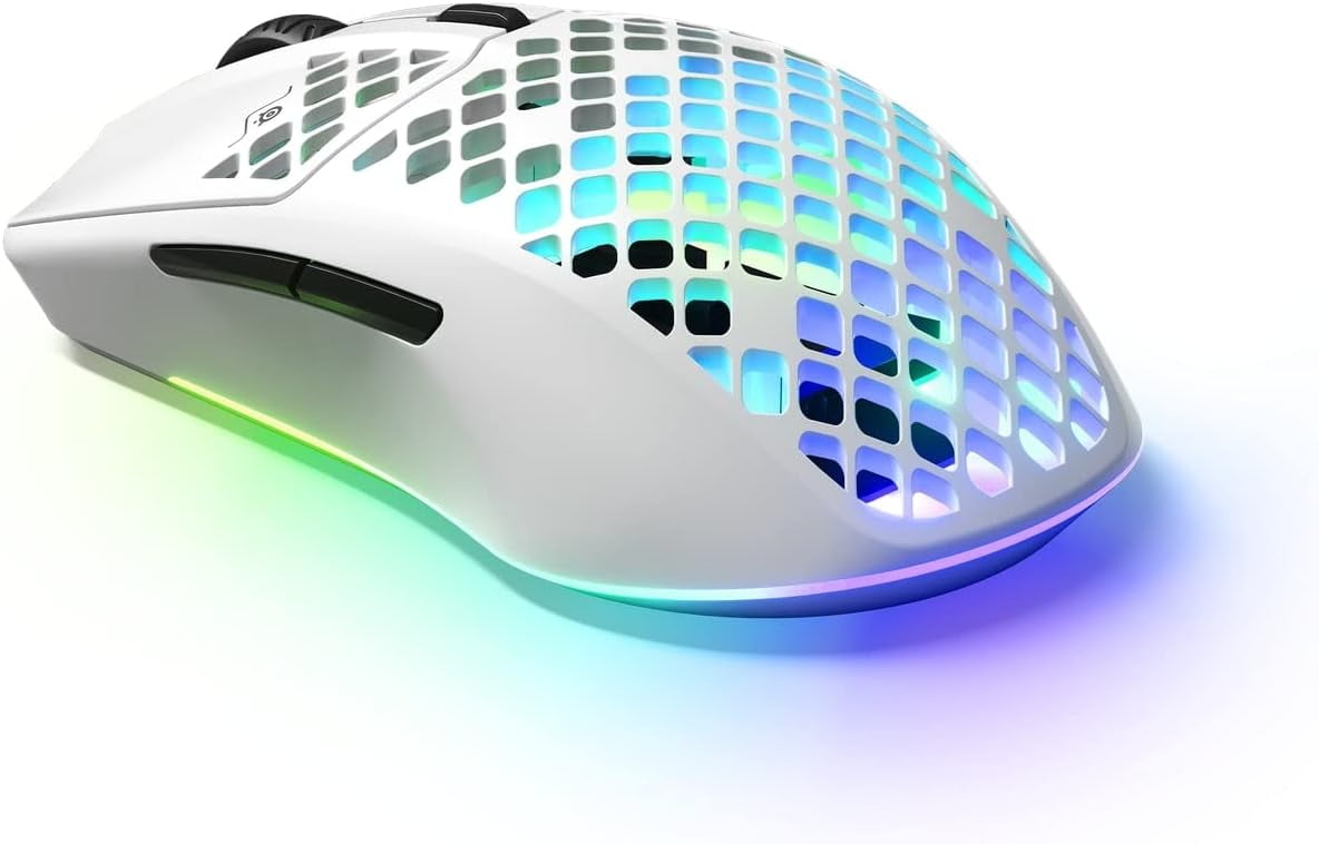 Aerox 3 Wireless - Holey RGB Gaming Mouse - Ultra-lightweight Water ...