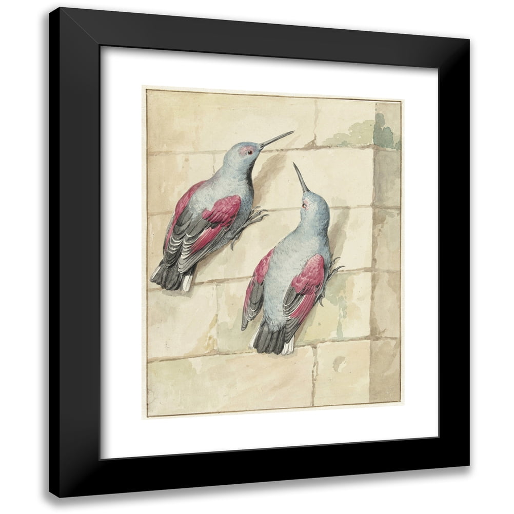 Aert Schouman 12x14 Black Modern Framed Museum Art Print Titled - Two ...