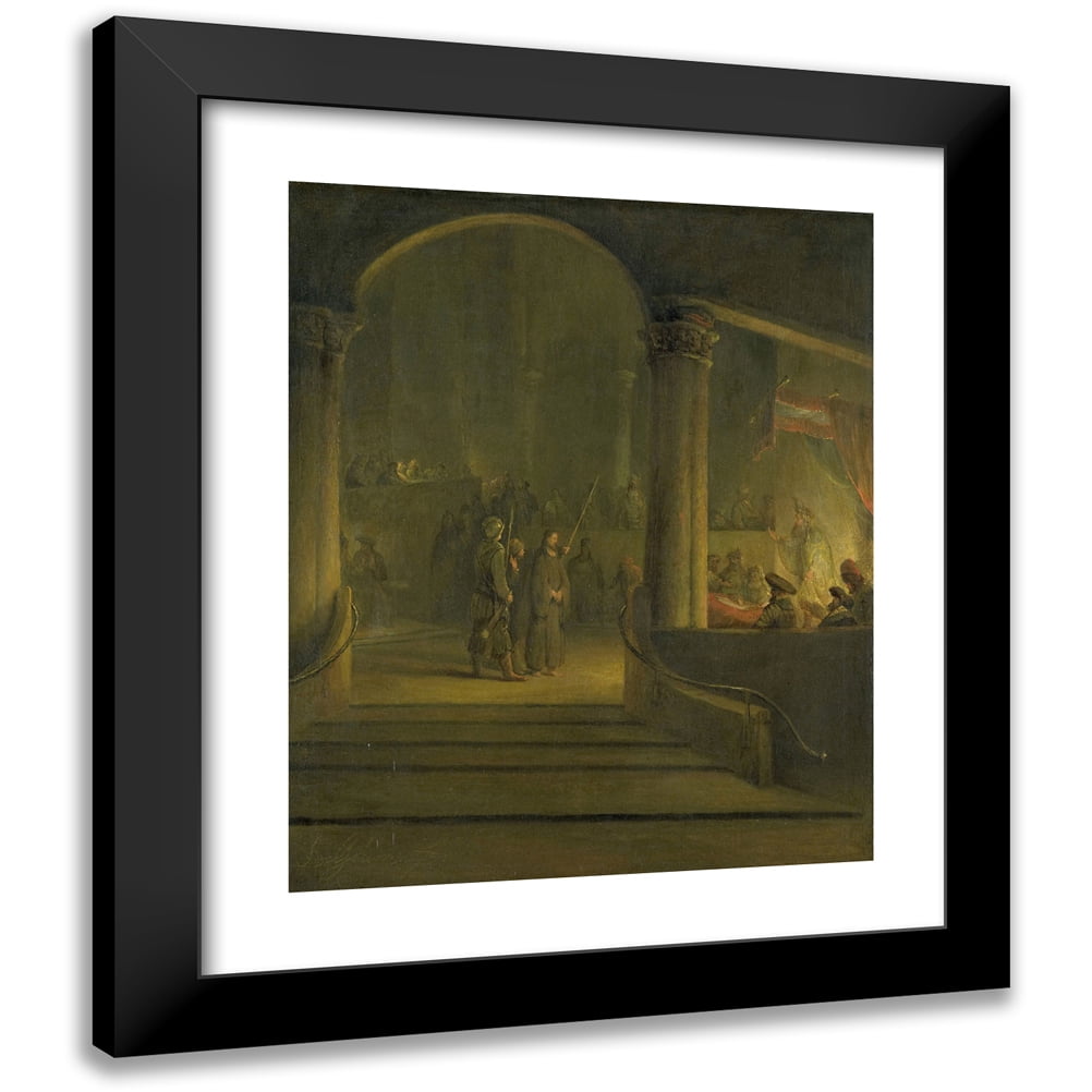 Aert de Gelder 12x14 Black Modern Framed Museum Art Print Titled ...