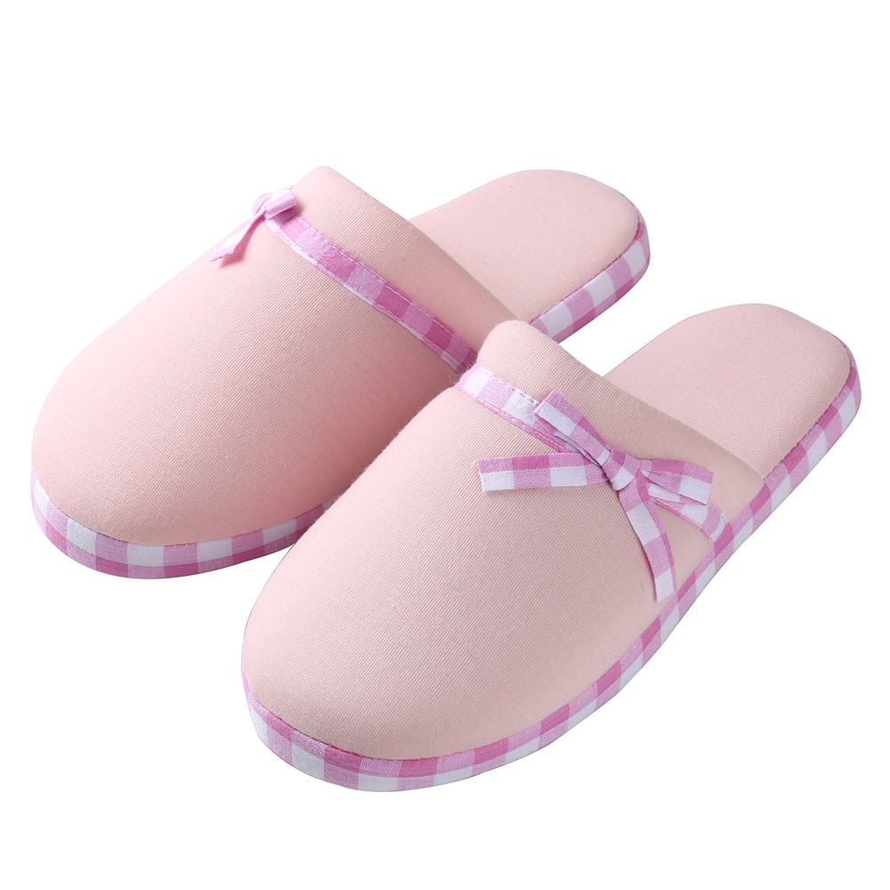 Aerusi Women's Checker Slide Indoor Slippers - Walmart.com