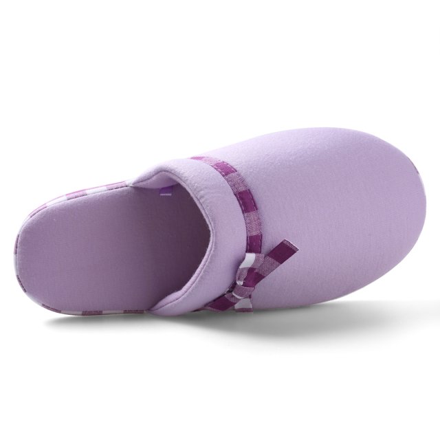 Aerusi Women's Checker Slide Indoor Slippers - Walmart.com