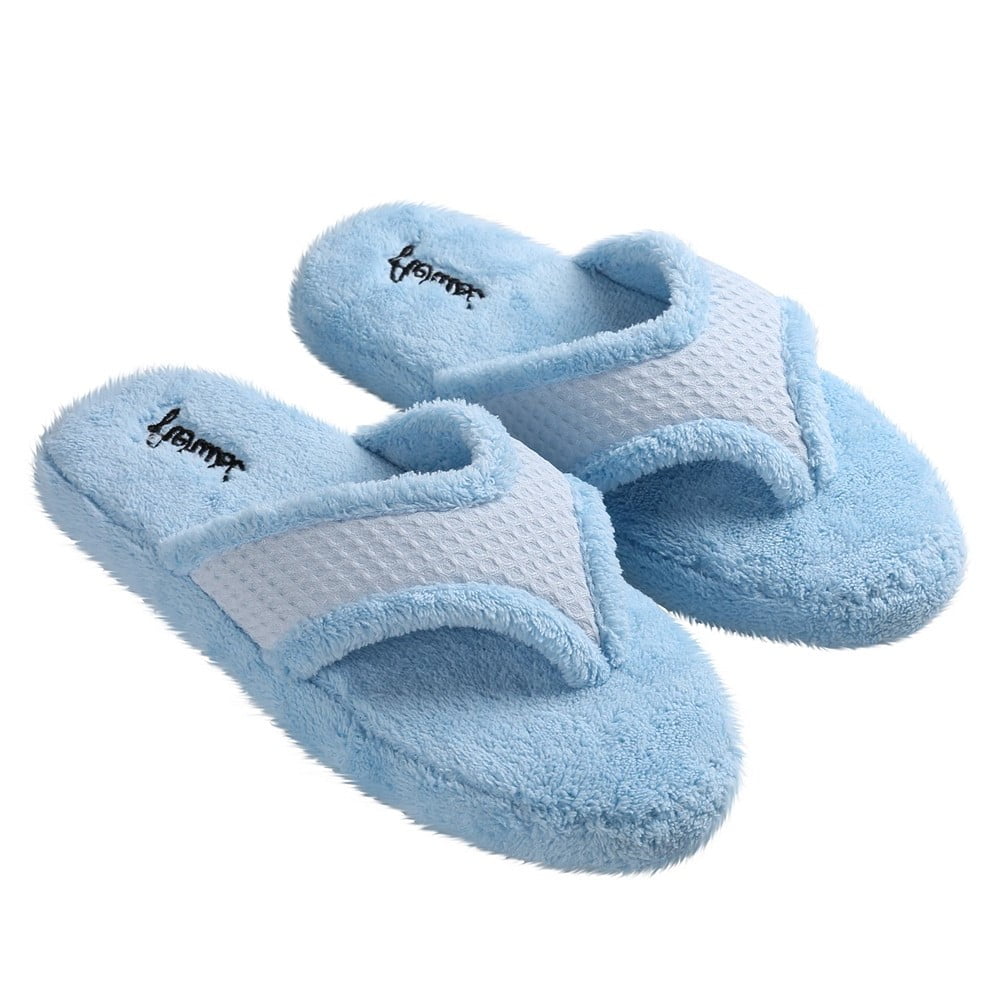 Aerusi Women's Relax Waffle Spa Slipper - Walmart.com
