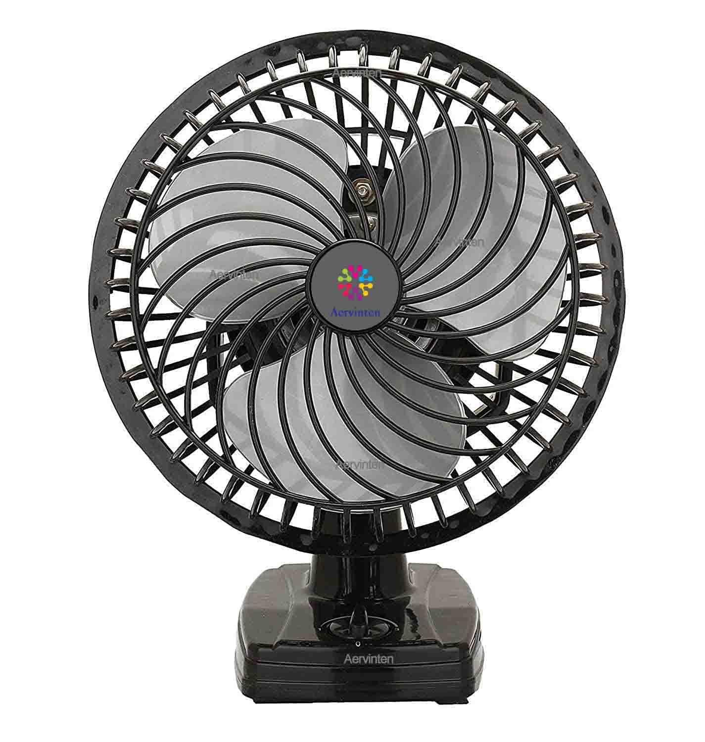 Aervinten Model Black Cutie WallTable Noiseless Table fan Best table ...