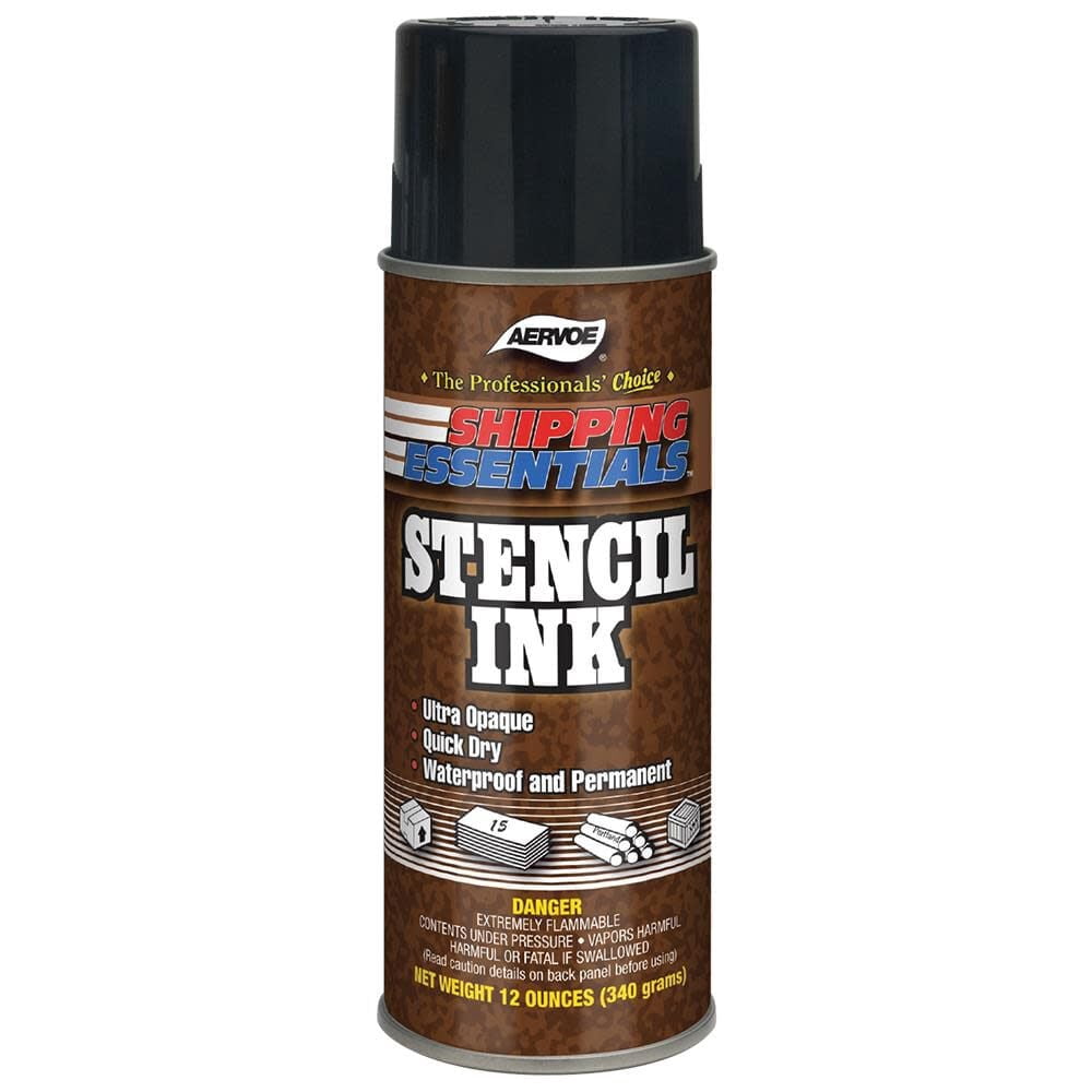 Aervoe Stencil Ink Black - Walmart.com