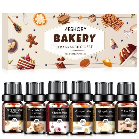 Aeshory Bakery Fragrance Oils, Essential Oils for Diffusers, Candle ...