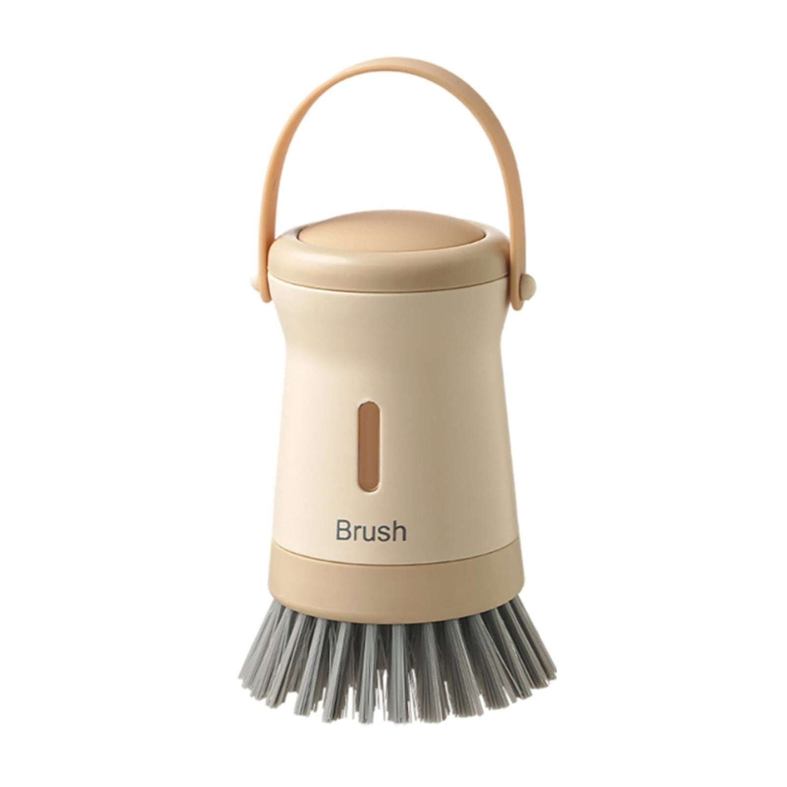 Aeshufy Dish Scrub Brush with Soap Dispenser, Kitchen Brush for Dish ...