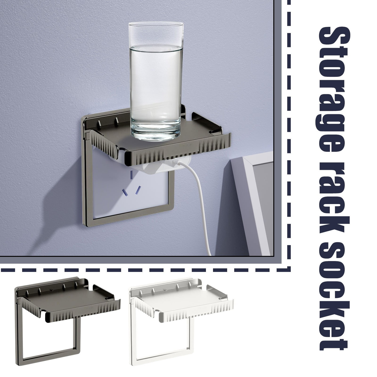 Aeshufy Wall Shelves, Outlet Shelf Wall Holder, Bathroom Shelf up to ...