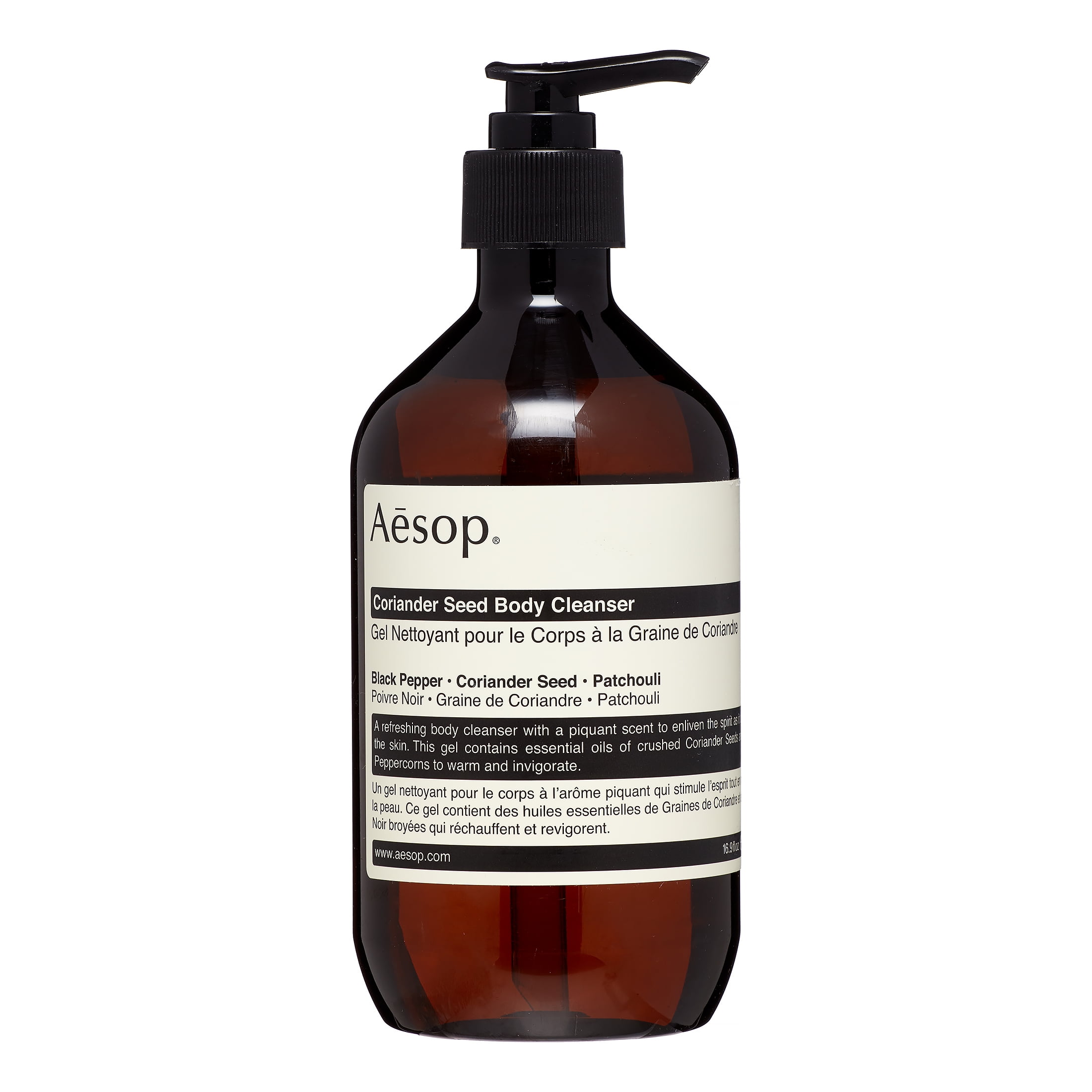 Aesop Coriander Seed Body Cleanser, Energizing Shower Gel, Skin Wash ...