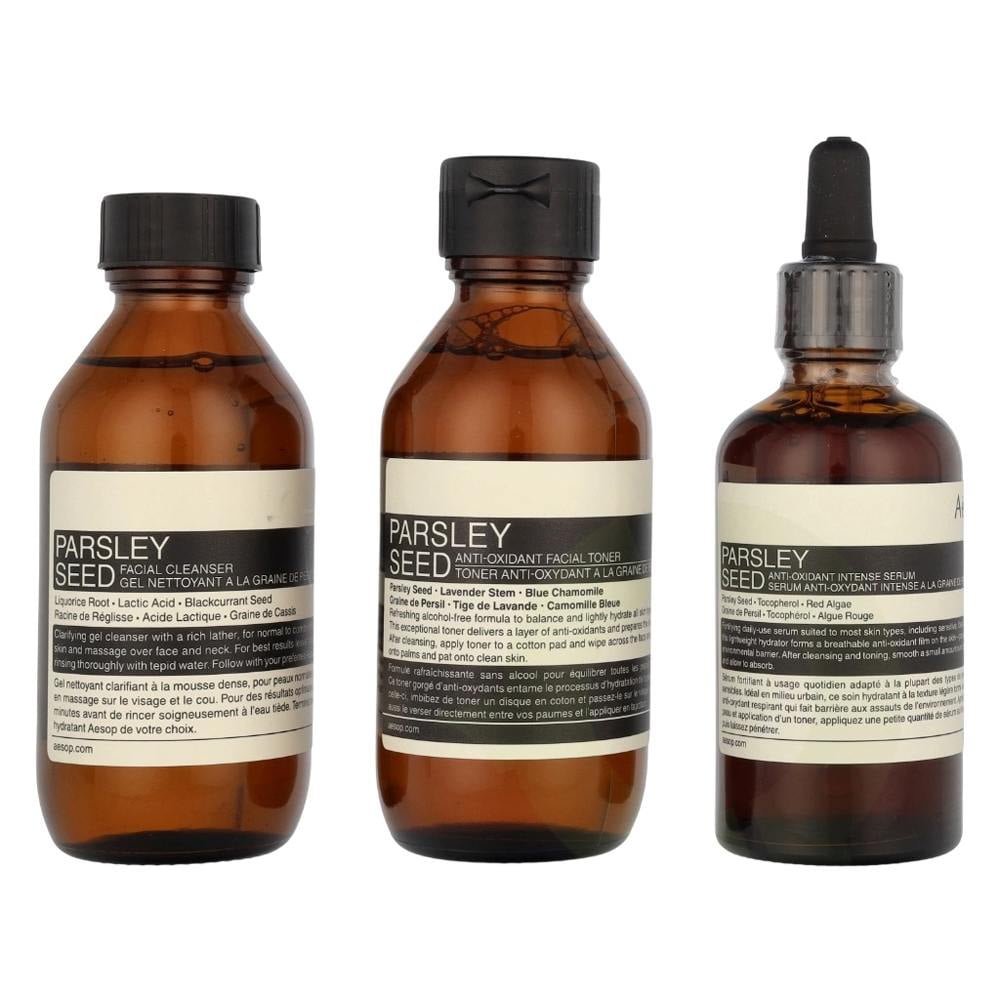 Aesop Parsley Seed Anti-Oxidant Skin Care Set - Walmart.com