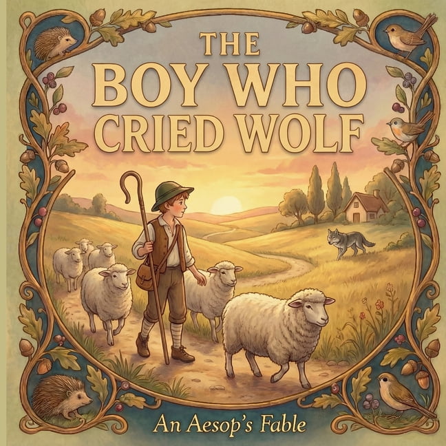 Aesop's Fable The Boy Who Cried Wolf: An Aesop's Fable, (Paperback ...
