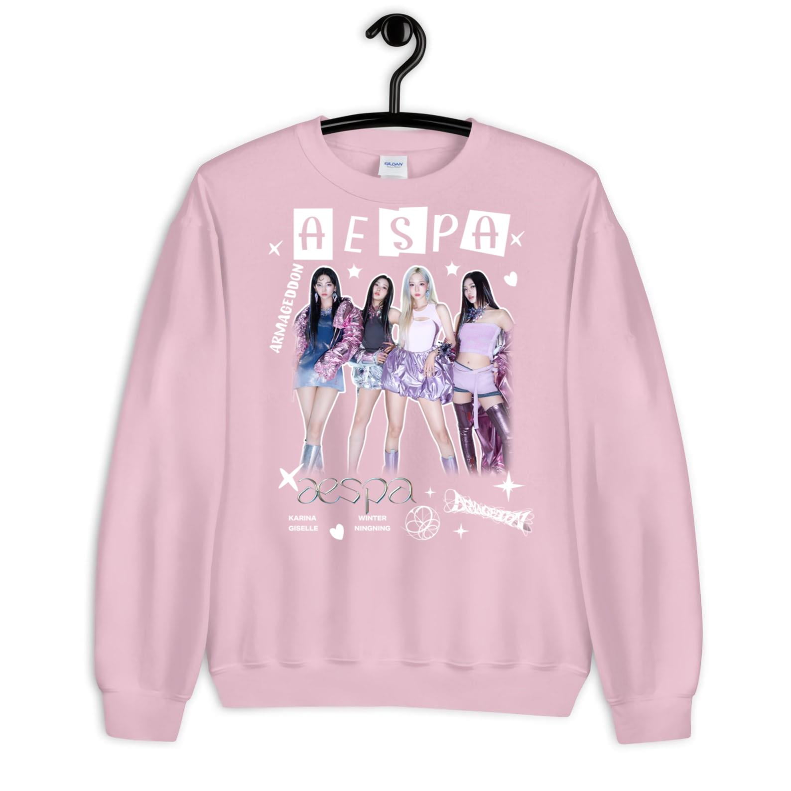 Aespa Armageddon Album T-shirt, Aespa Kpop Shirt, Aespa Synk Hyper Line ...