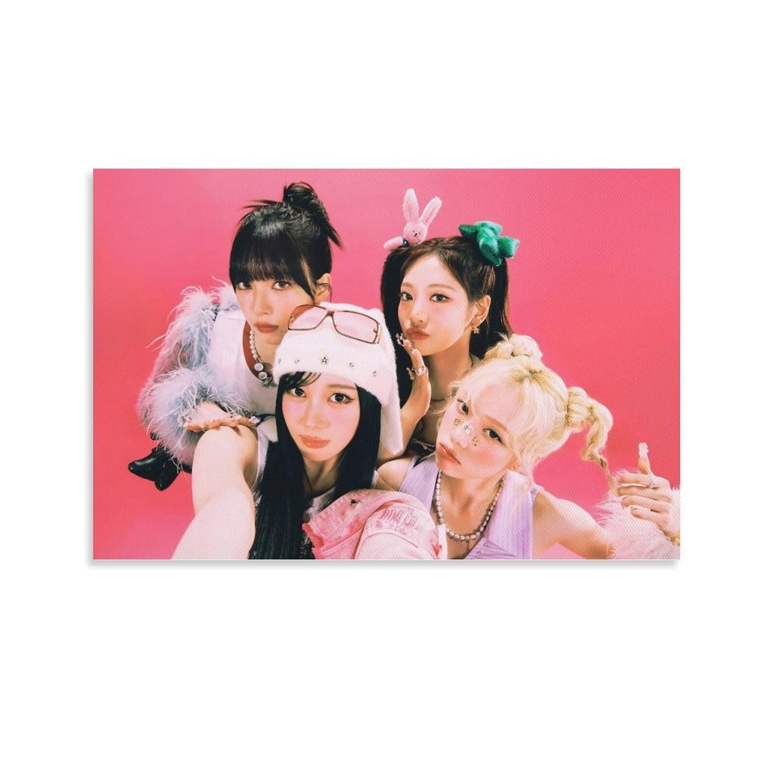 Aespa Hot Mess MERCHANDISE ARTIST IDOLS Poster Decorative Painting ...