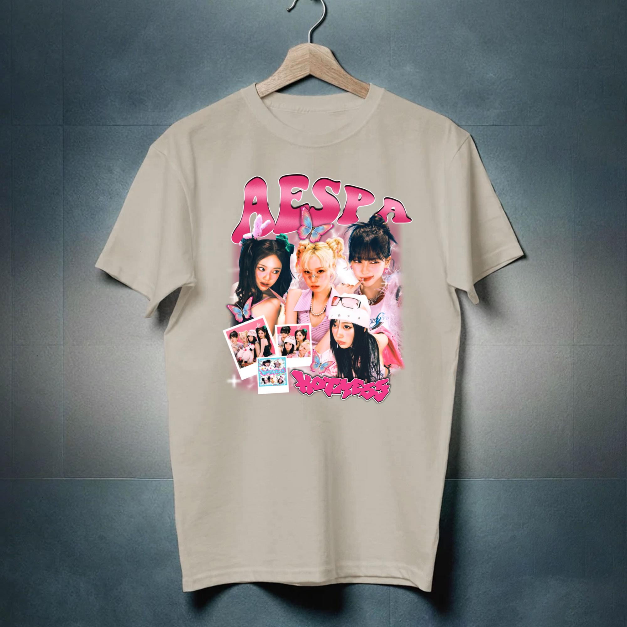 Aespa Kpop Graphic T-shirt, Aespa Hot Mess Shirt, Armageddon Album ...