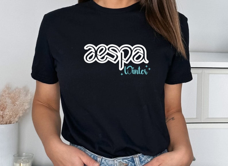 Aespa Shirts, Aespa Members Names, My-Aespa Gift, Kpop Girl Group ...